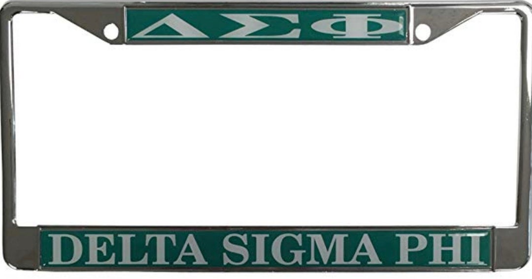 Delta Sigma Phi License Plate - Etsy