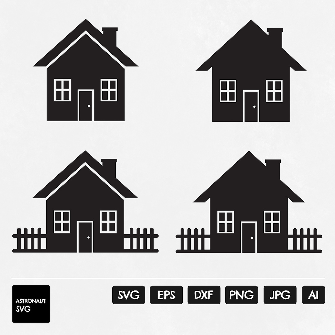 House SVG Cutting File, House Laser File, Home SVG, New Home Cut File ...