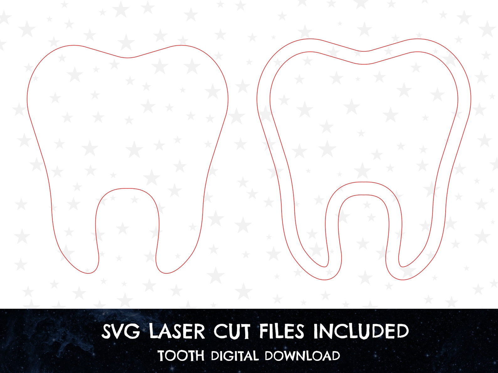 Tooth SVG Teeth SVG Dentist SVG Tooth Cut File Dental Svg | Etsy UK