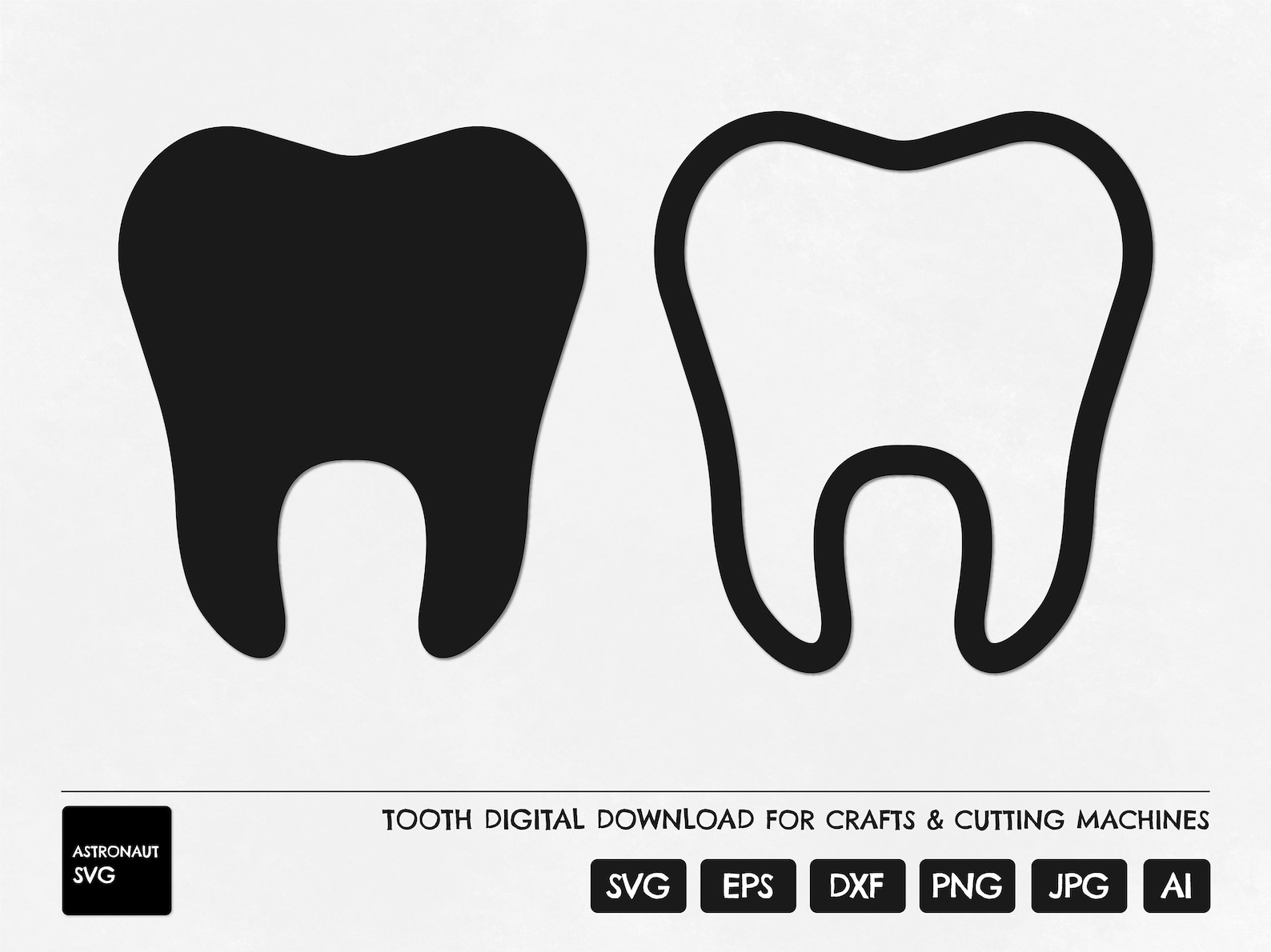 Tooth SVG Teeth SVG Dentist SVG Tooth Cut File Dental Svg - Etsy UK