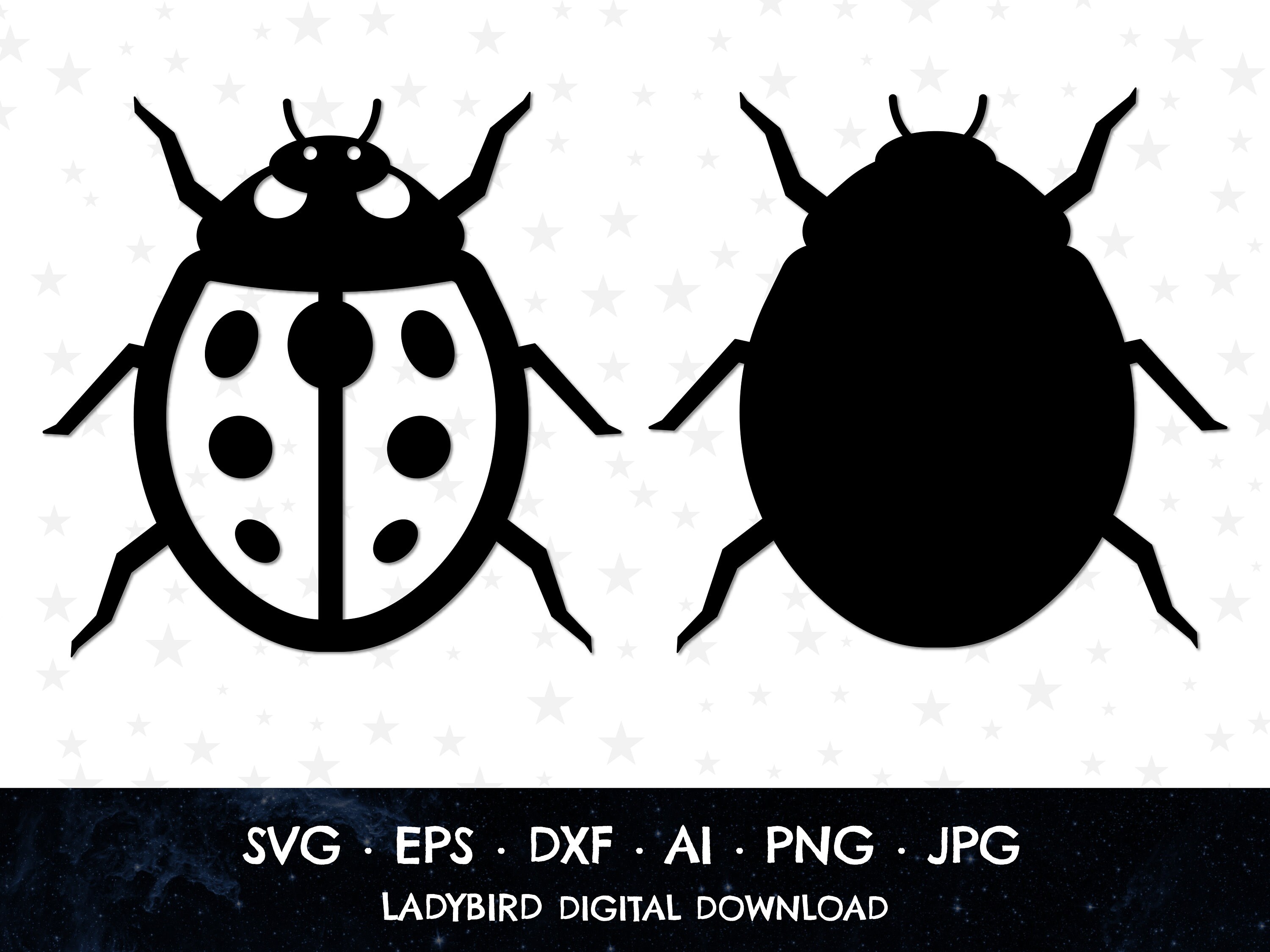 Ladybird SVG Ladybug SVG Insect SVG Bug Svg Ladybird Cut | Etsy UK