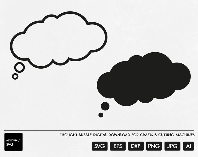 Thought Bubble Svg, Think Bubble Svg, Thinking Cloud, Cartoon, Blank ... Thought Bubble Svg, Think Bubble Svg, Thinking Cloud, Cartoon, Blank ...