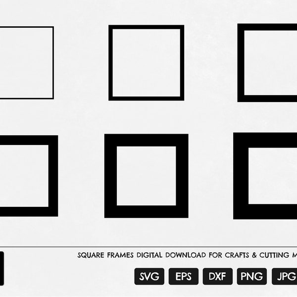 Photo Frames Svg - Etsy