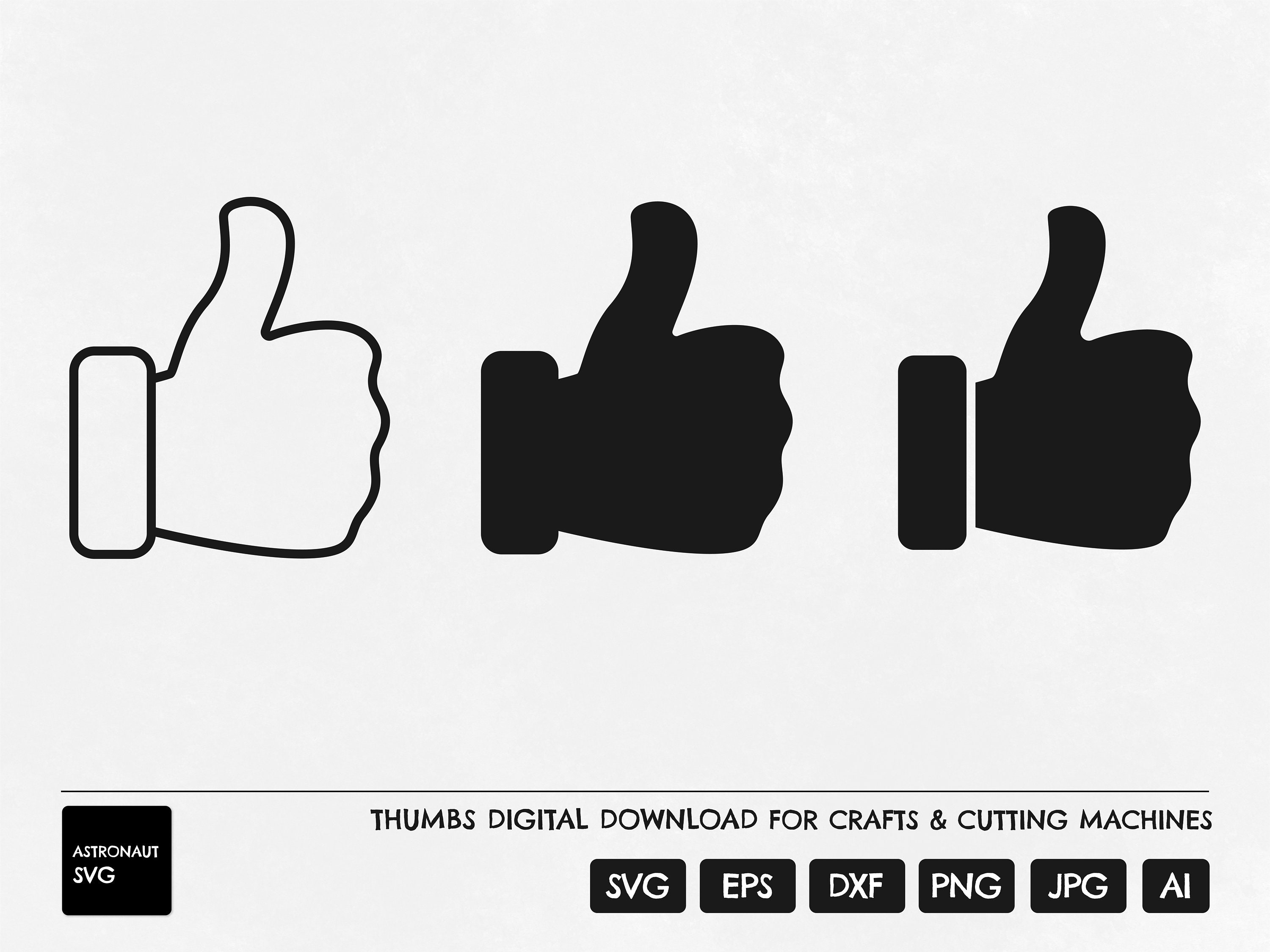 Thumbs up SVG, Thumbs up Cricut, Thumbs up Sign, Like SVG, Thumb SVG ...