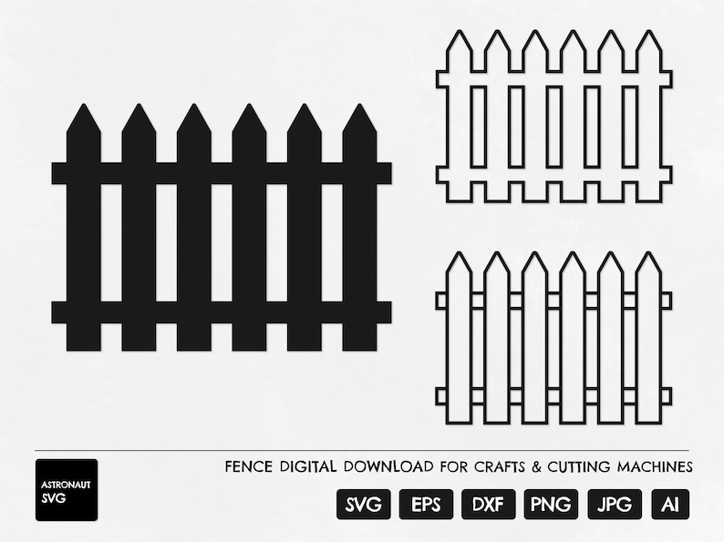 Wooden Picket Fence SVG, Picket Fence SVG, Fence SVG, Fence Cricut ...