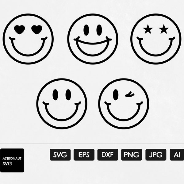 Plotterdatei smiley - Etsy.de