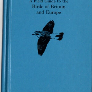 Peterson Field Guide to Birds of Britain and Europe, Vintage Book, Bird ...