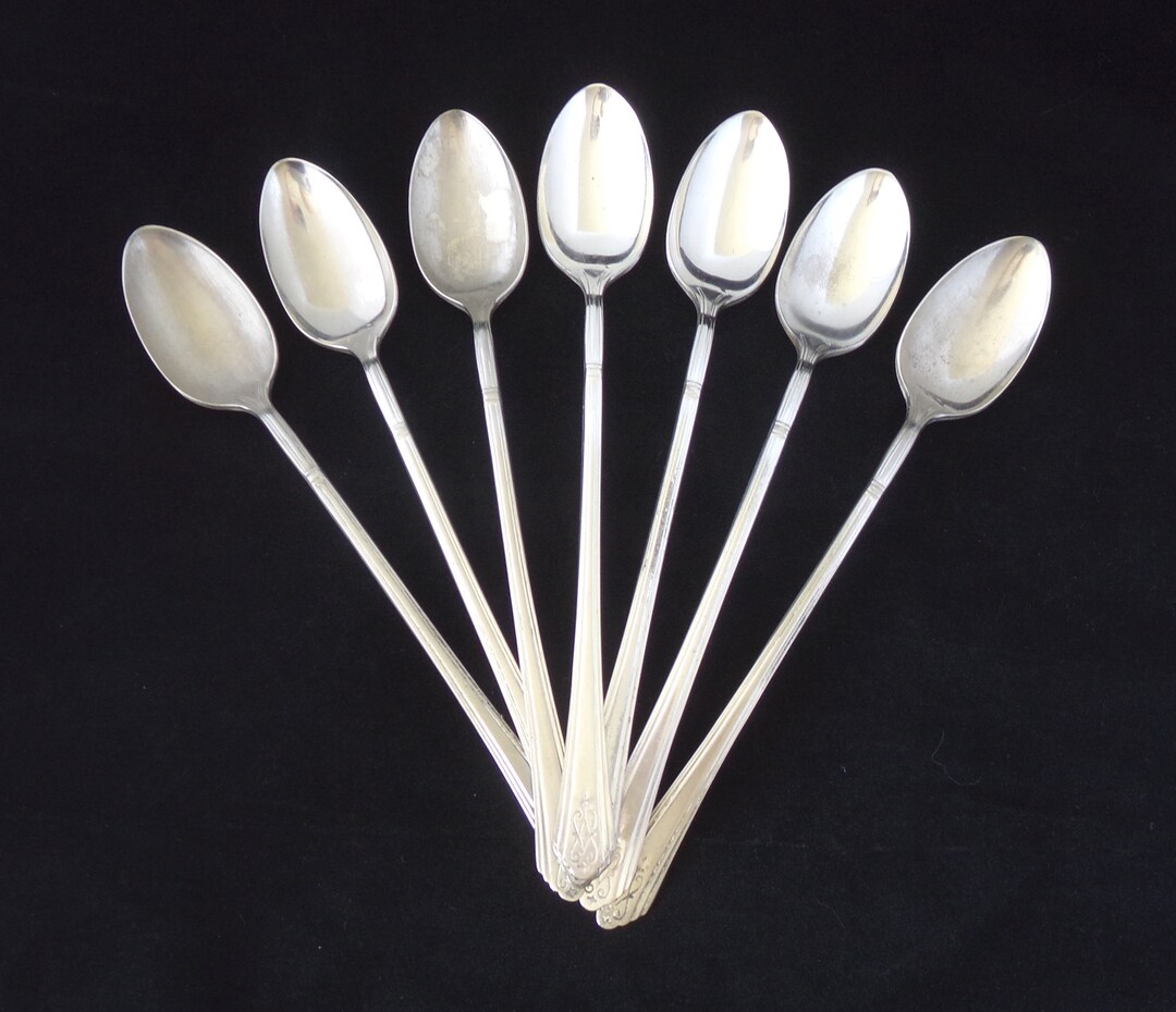 R.C. Co. Drexel Ice Tea Spoons -7 - Etsy