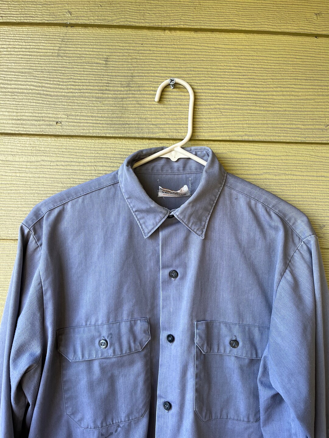 Vtg 50s Sears Small Perma-prest Wash and Wear Work/utility Shirt - Etsy