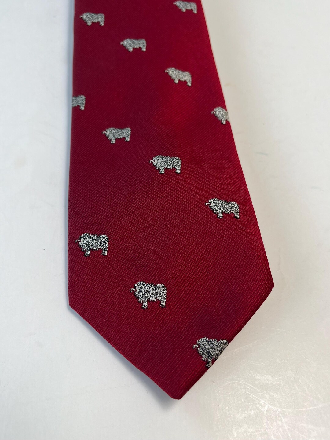 Vtg Ram/sheep Silk Critter Tie by Sousa & Lefkovits - Etsy