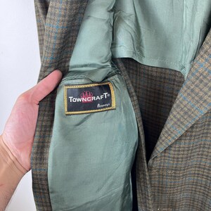 Vtg 60s 42 Penney’s Towncraft 2-button Plaid Sack Sport Coat - Etsy