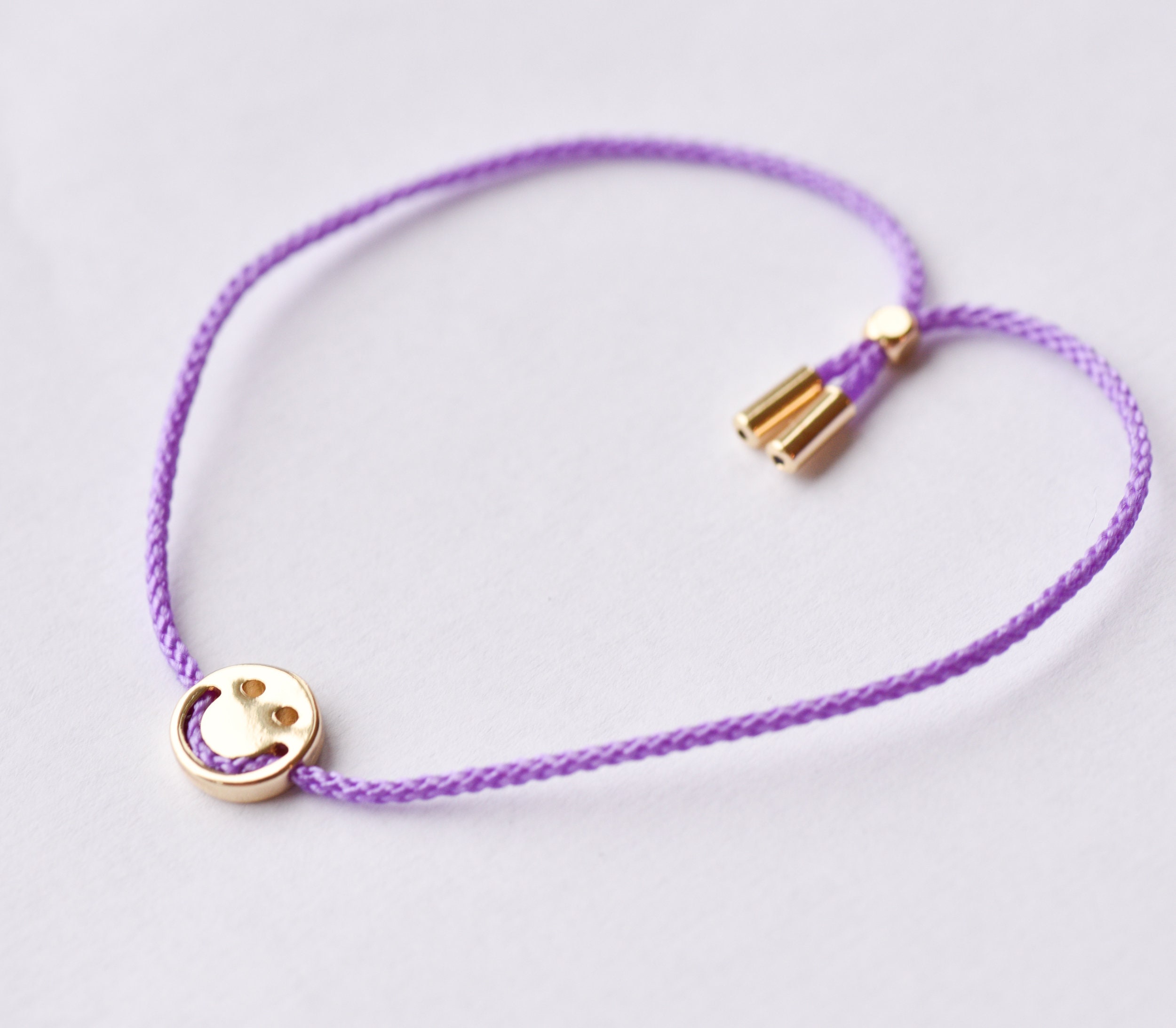 Smiley face bracelet friendship string bracelets friendship | Etsy