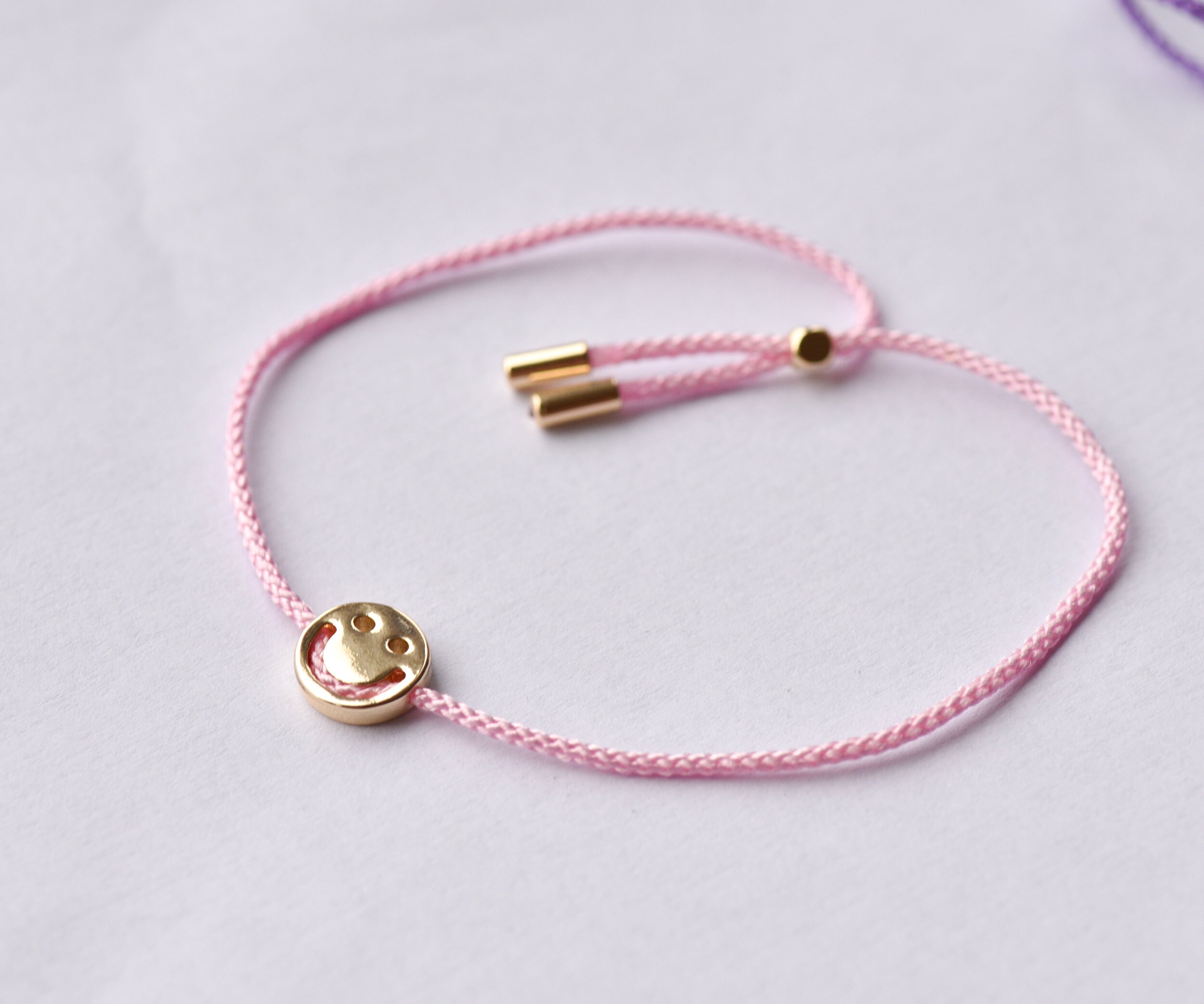 Smiley face bracelet friendship string bracelets friendship | Etsy