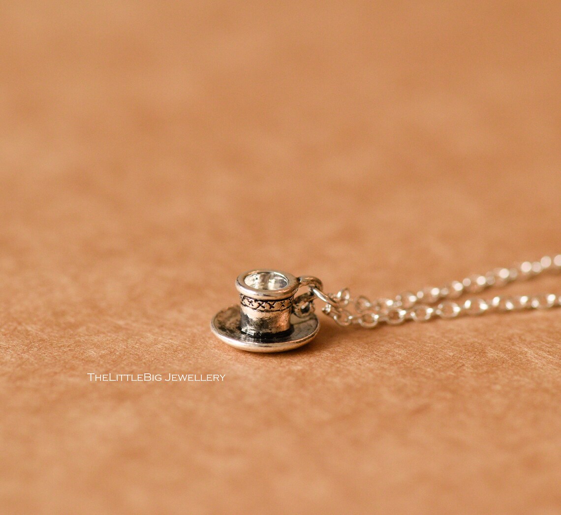 Delicate Petite Silver Alice In Wonderland Pendant Necklace Teapot Cup delicate-petite-silver-alice-in-wonderland-pendant-necklace-teapot-cup