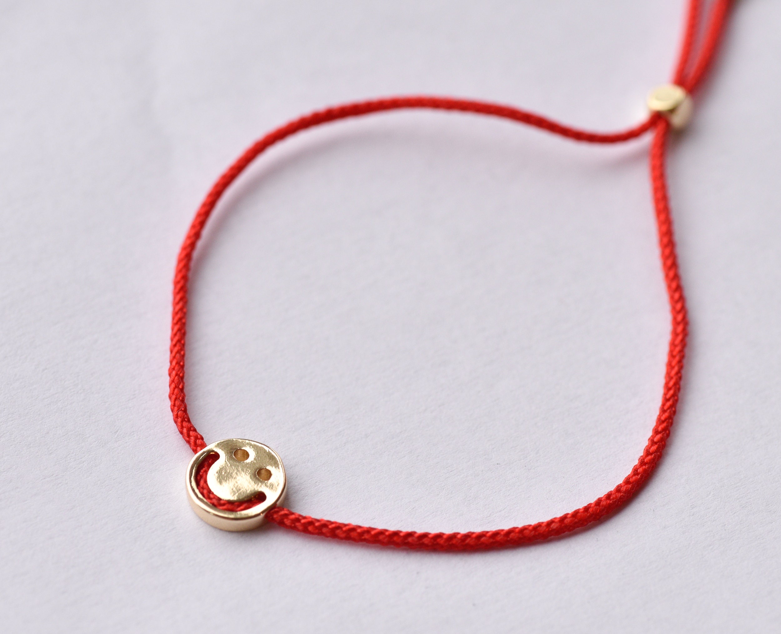 Smiley face bracelet friendship string bracelets friendship | Etsy