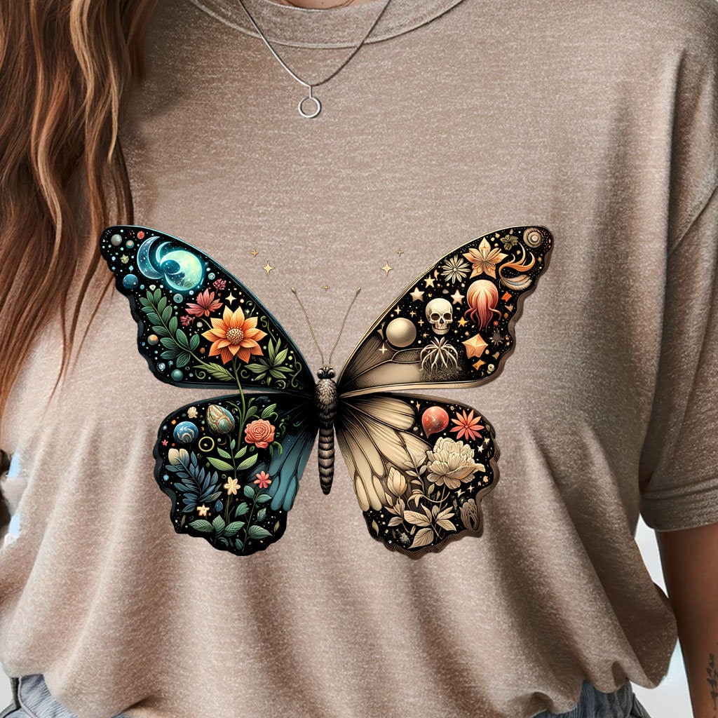 Gothic Butterfly Design for Unique Merch- High-quality PNG for ...