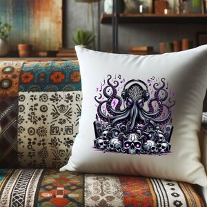 Gothic Octopus PNG (goth Ock?) Perfect for Music & Tattoo Inspired ...