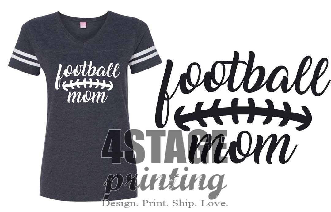 Football Mom SVG, PNG, EPS Cut File Download for Your Vinyl Cutter - Etsy