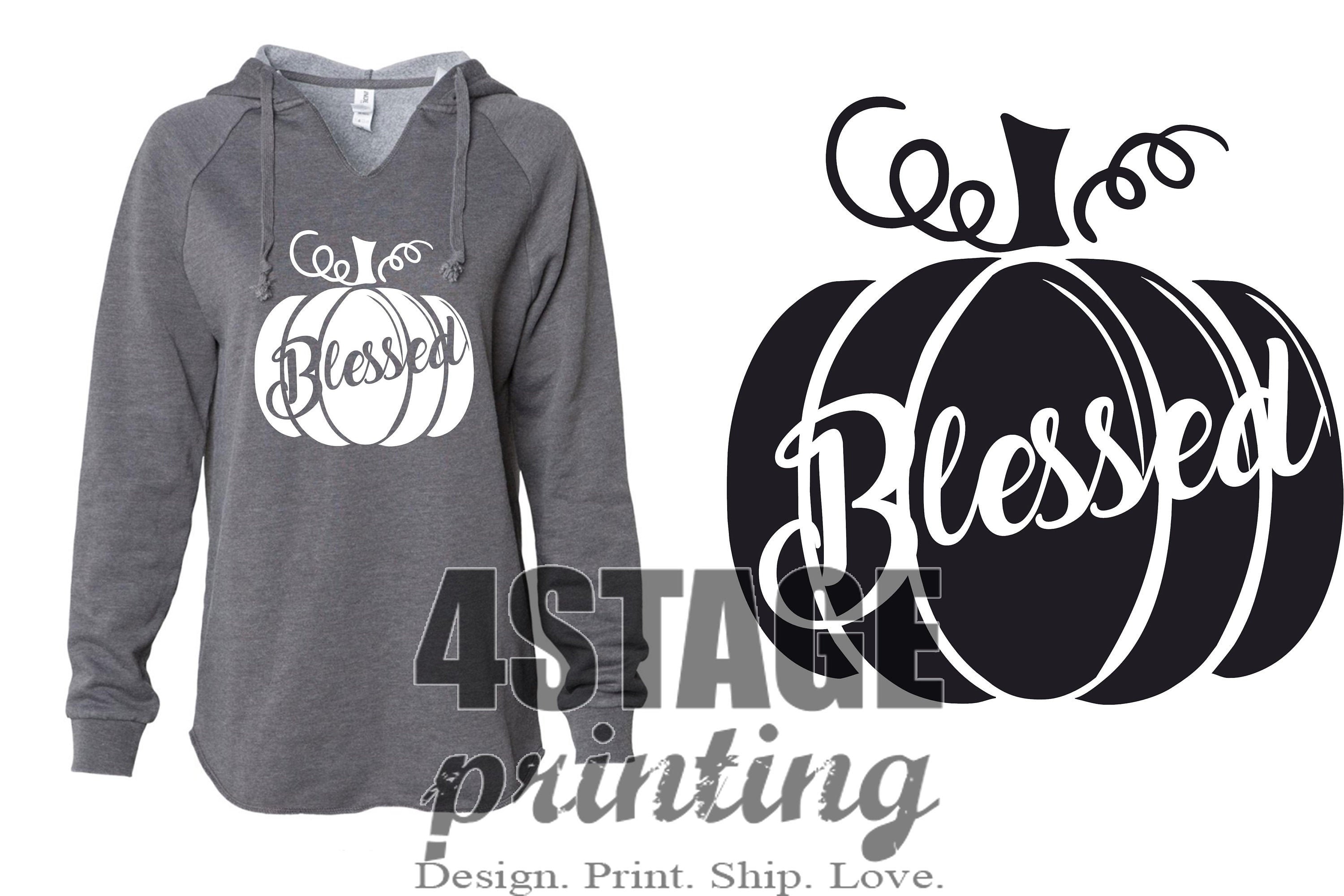 Blessed Pumpkin SVG, PNG, EPS Cut File Download Design for Your Vinyl ...