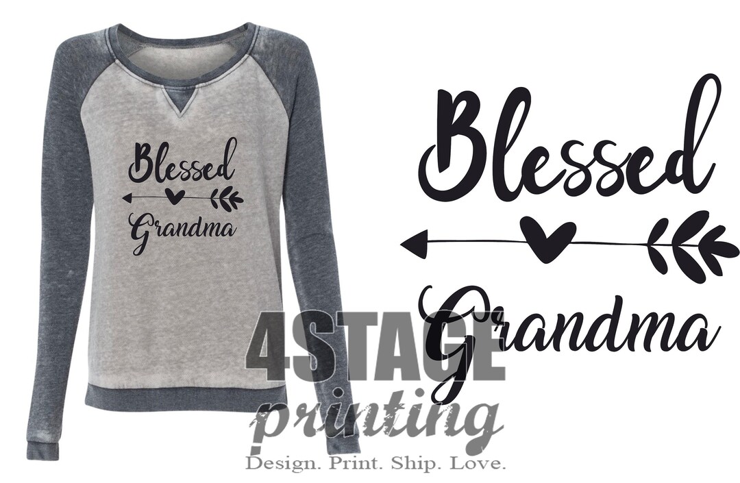 Blessed Grandma SVG, PNG, EPS Cut File Download for Your Vinyl Cutter ...
