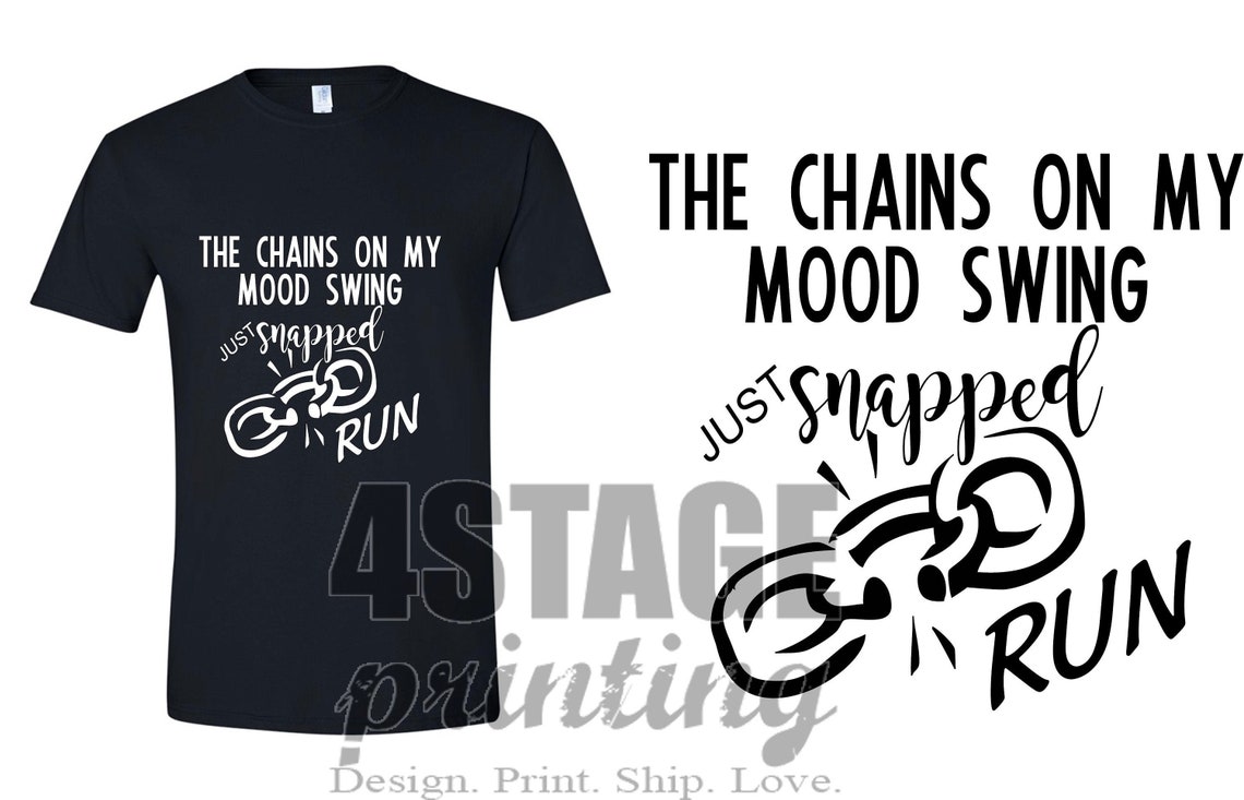 Chains on Mood Swing Snapped SVG, PNG, EPS Cut File Download Design for ...