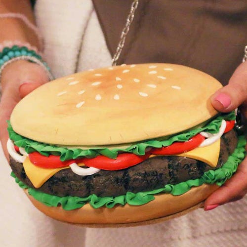 Hamburger BAG / PURSE / CLUTCH Custom Handmade Bags | Etsy