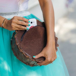 Chocolate Dream Cake Purse / Bag - Custom Purse, Handmade Bag ...