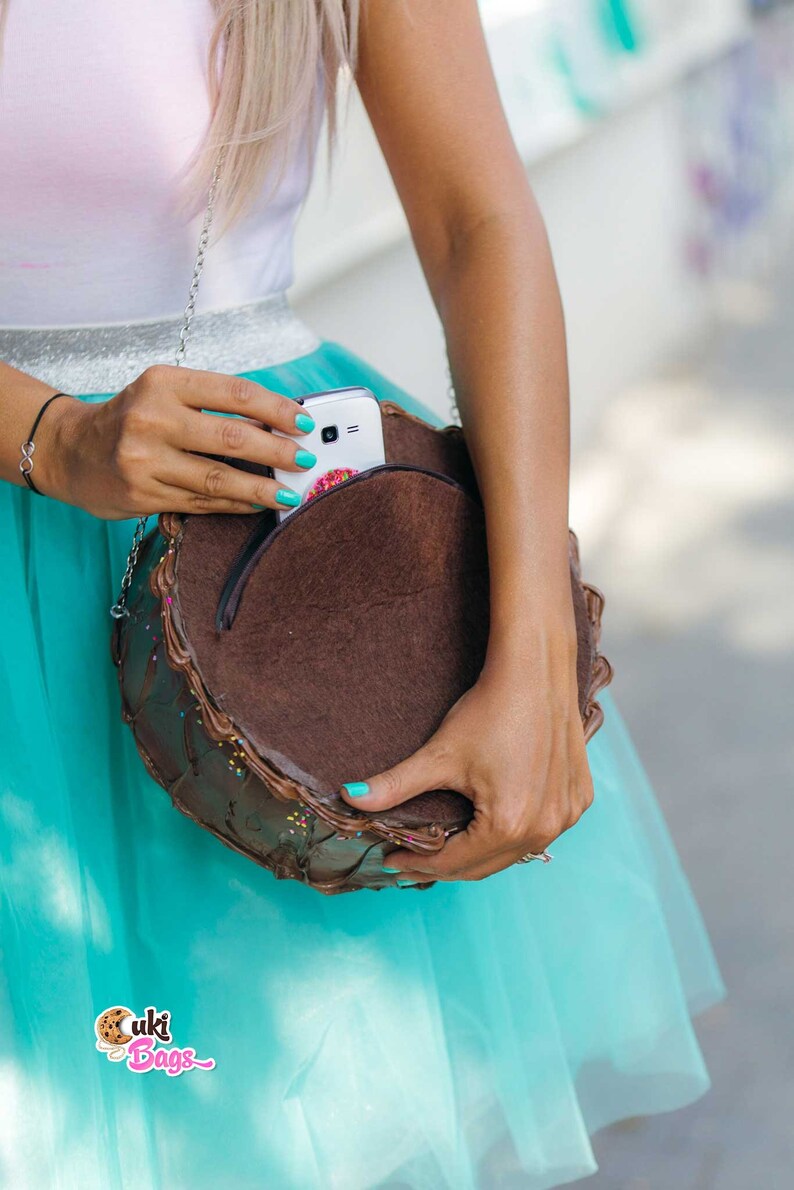 Chocolate Dream Cake Purse / Bag Custom Purse Handmade Bag - Etsy