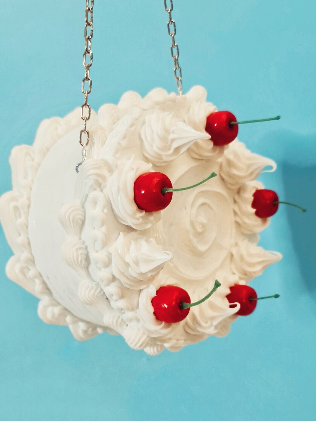 Cherry Whipped Cream Cake Bag, Cherry Purse, Cherries, Amazing Purses ...