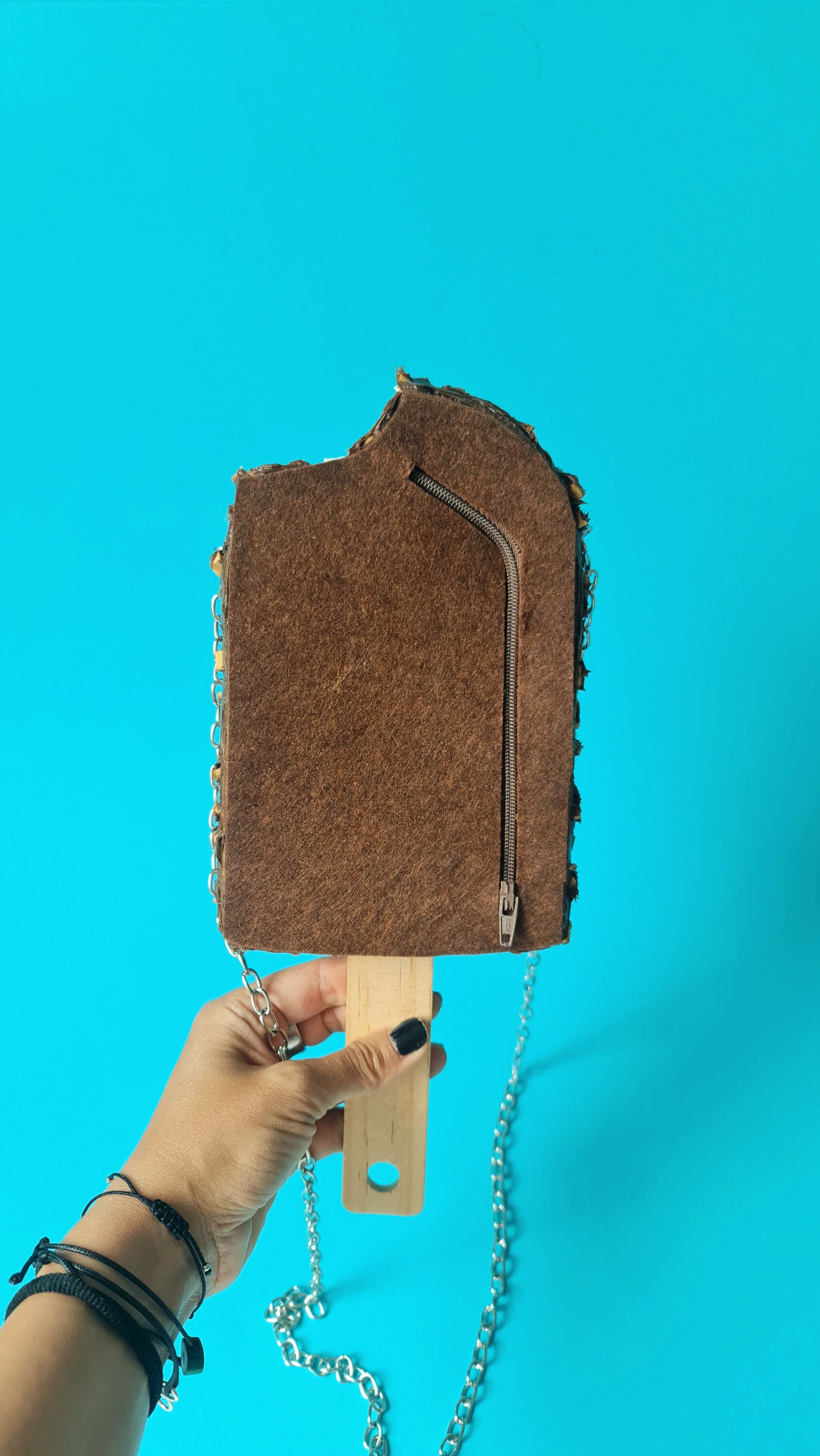 Chocolate Popsicle BAG / PURSE / CLUTCH - Custom Handmade Bags, Ice ...