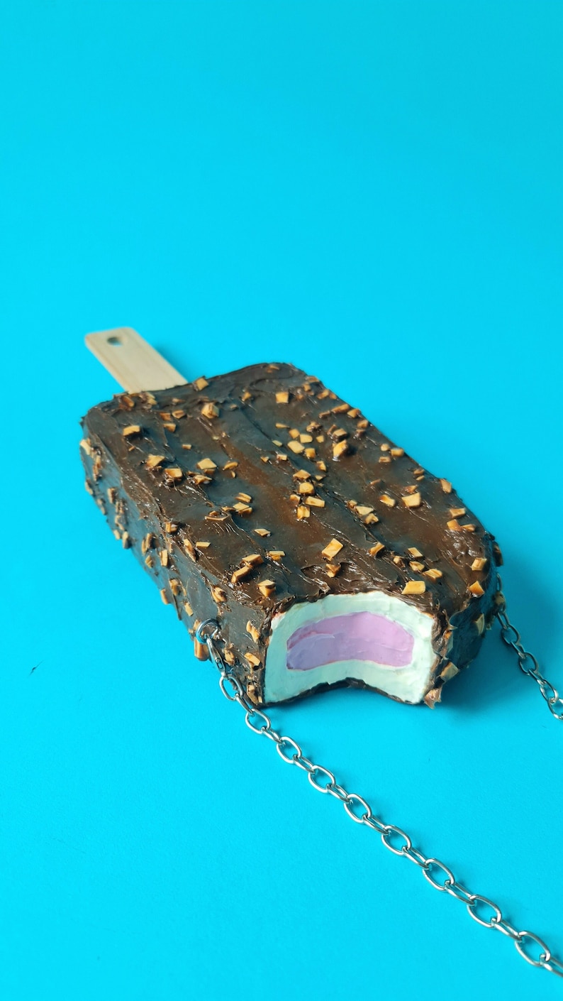 Chocolate Popsicle BAG / PURSE / CLUTCH - Custom Handmade Bags, Ice ...