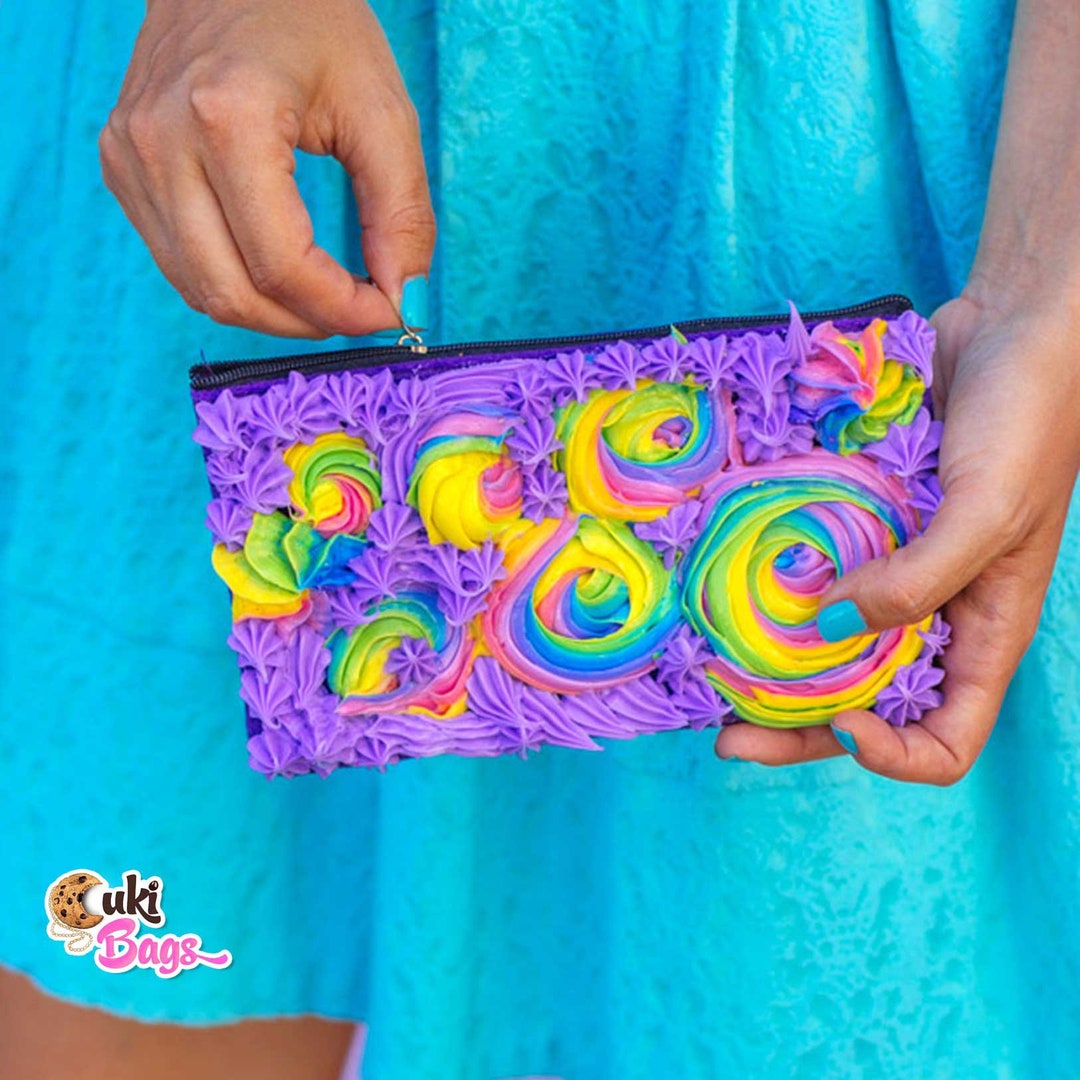 Purple Frosting Wallet WALLET / COIN PURSE Turquoise - Etsy