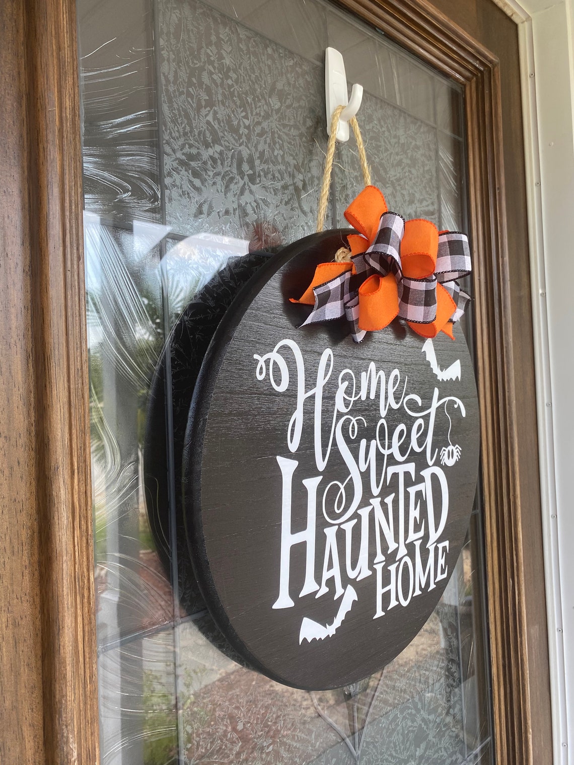 Halloween Decor Halloween Door Hanger Halloween Sign - Etsy