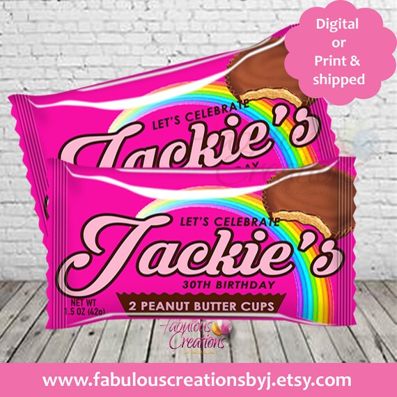 Reese candy wrapper, Reese candy, Candy wrappers, Reese birthday candy ...