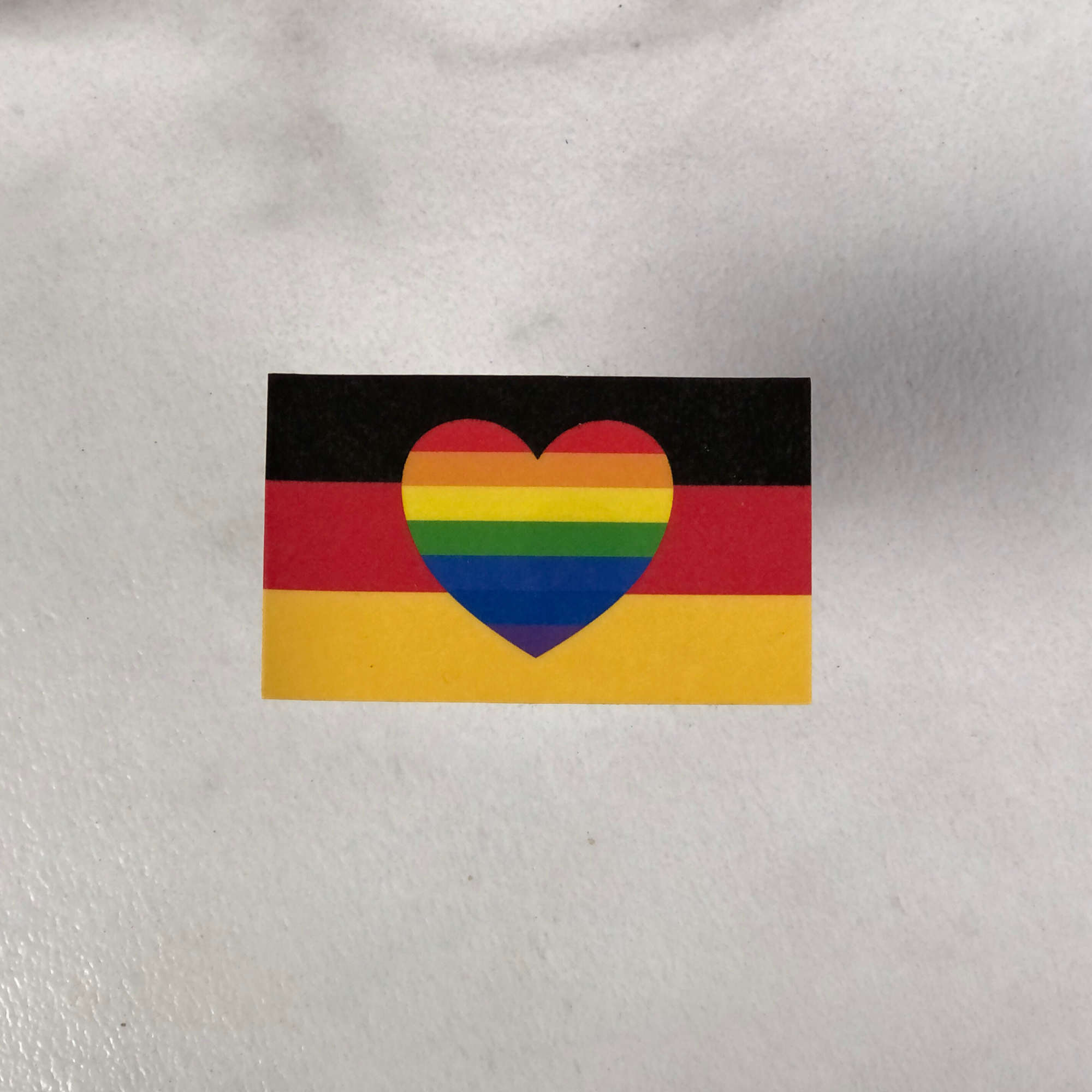Rainbow Heart German Flag Sticker LGBT Stickers Planner - Etsy
