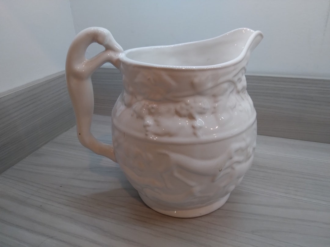 Loucart Made in Portugal Serving Pitcher Hunting Dog Handle W Hunting ...