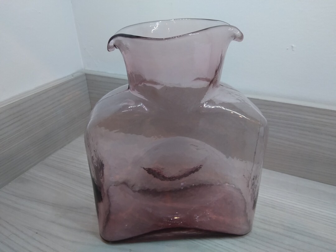 Light Amathyst Crystal BLENKO GLASS 384 RARE Vintage Handcrafted ...