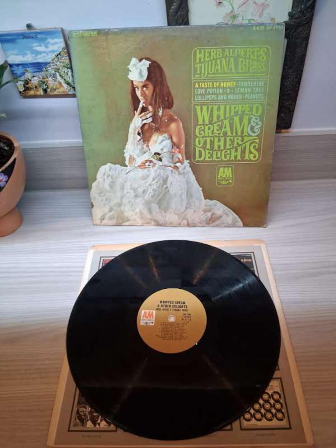 33 Vinyl LP Album " Herb Alpert's Tijuana Brass Whipped Cream & Other ...