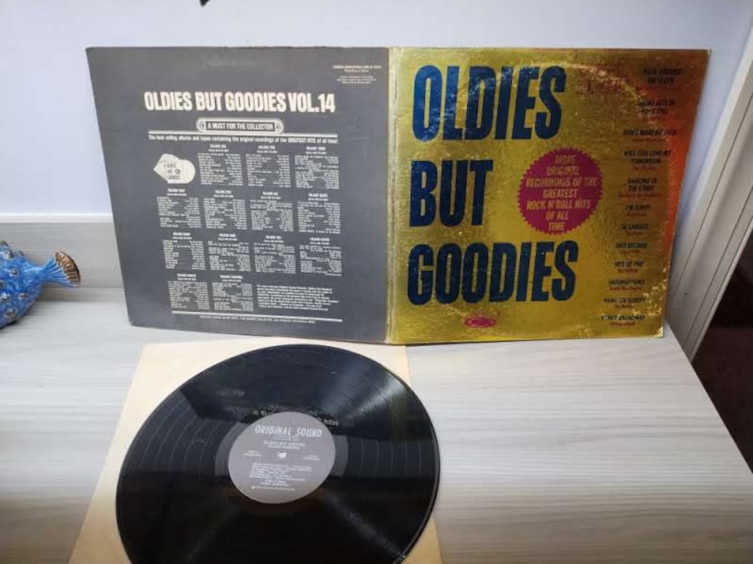33 Vinyl Album Oldies but Goodies Vol 14 1950s Rock and Roll Vinyl Like ...