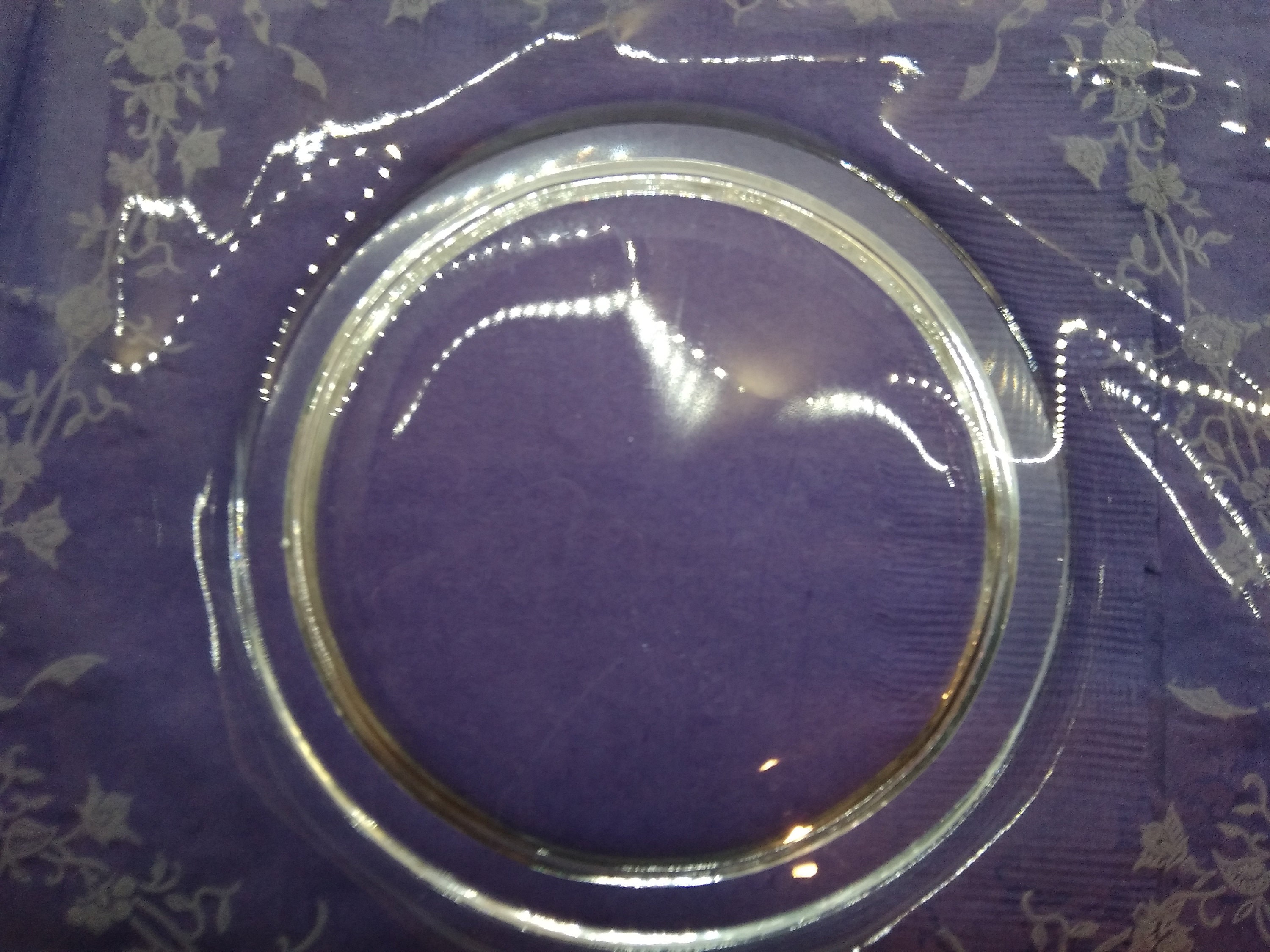 Vintage Depression Glass Heisey Glass “waverly” Blank , “orchid” Etch ...
