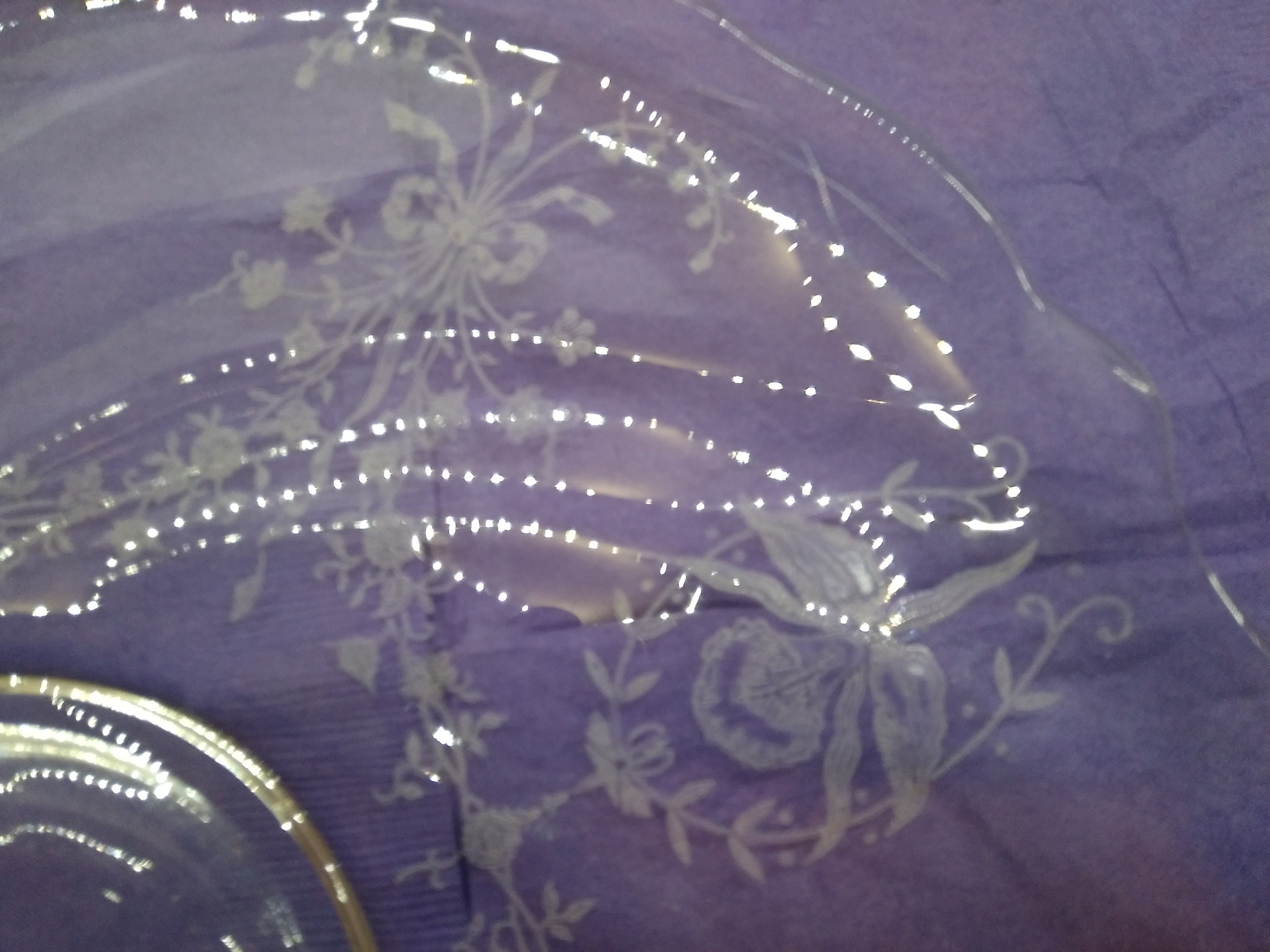 Vintage Depression Glass Heisey Glass “waverly” Blank , “orchid” Etch ...