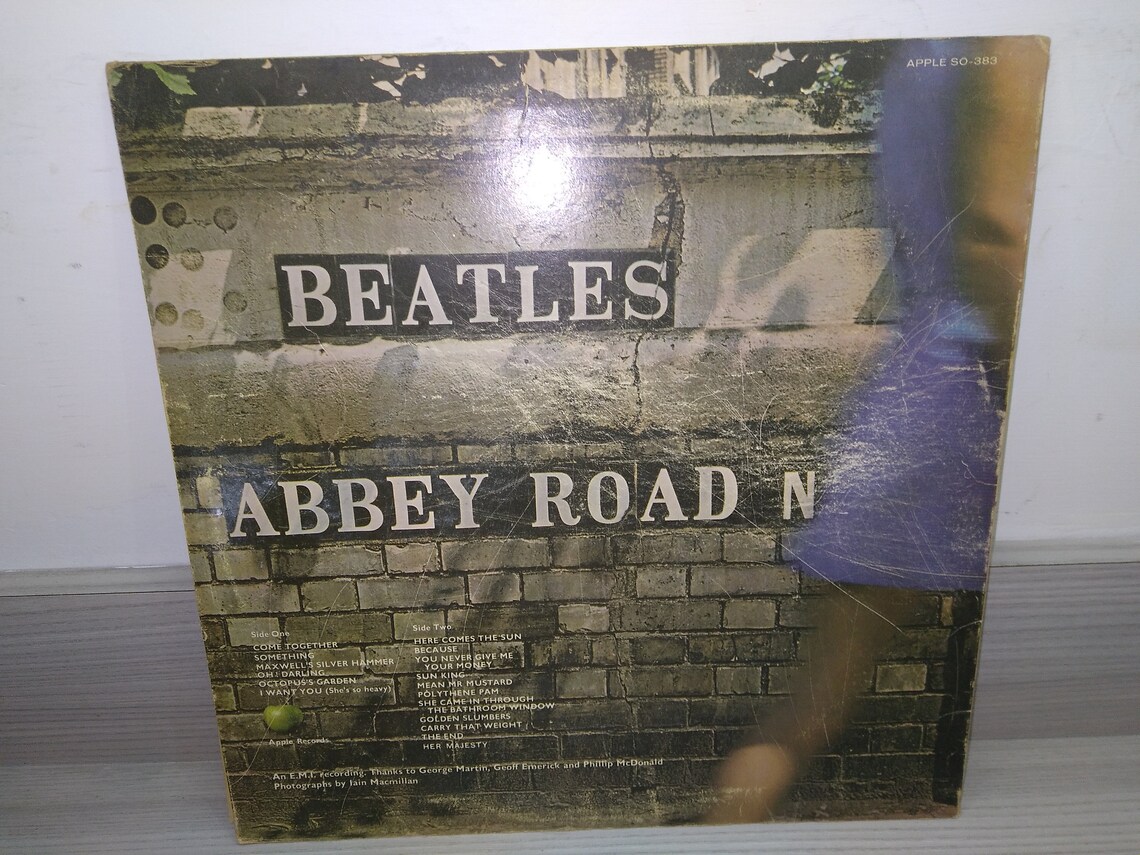 33 Vinyl LP Album the Beatles Abby Road N - Etsy