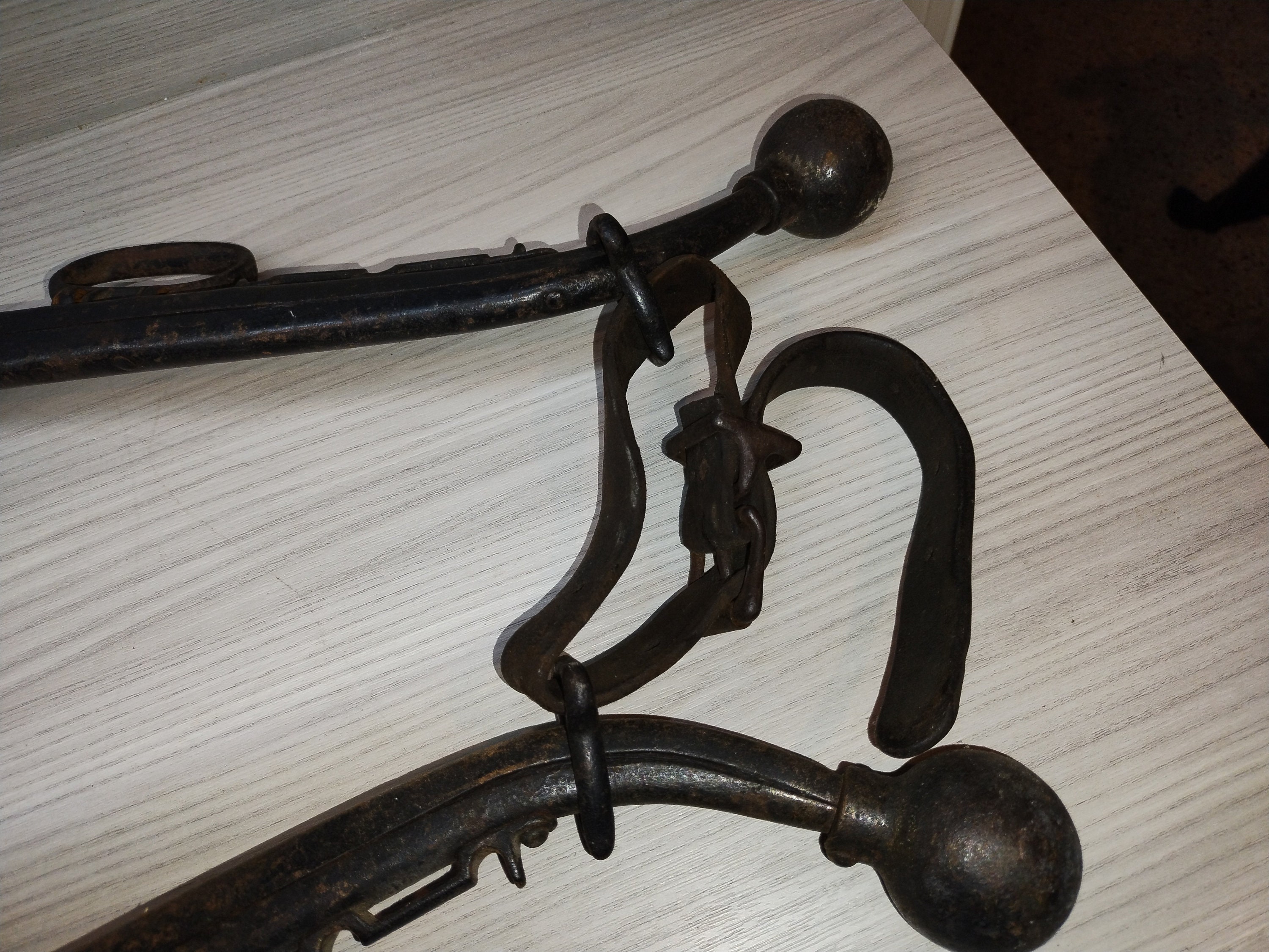 Cast Iron Horse Hames Harness Carriage Stretchers Oxen Yoke Stretchers ...