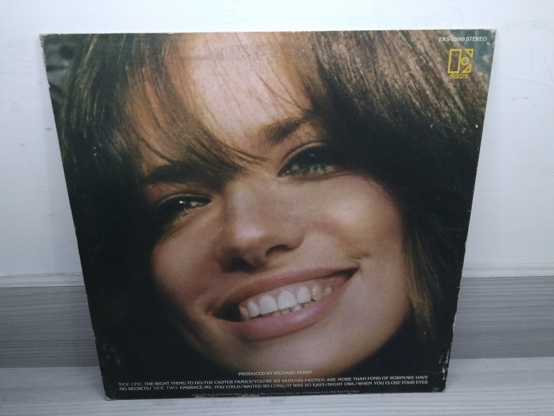 33 Vinyl LP Album Carly Simon No Secrets - Etsy