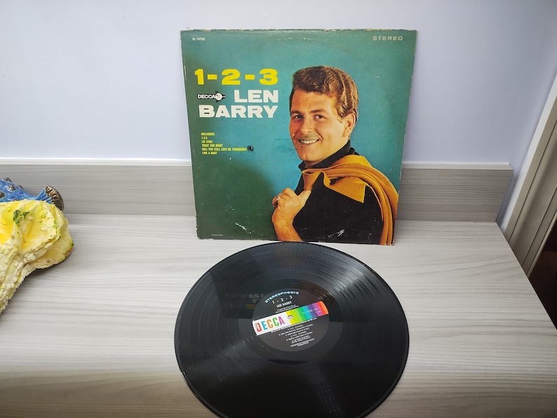 33 Vinyl Album LP 1-2-3 Len Barry Vinyl in Like New Condition RARE B - Etsy