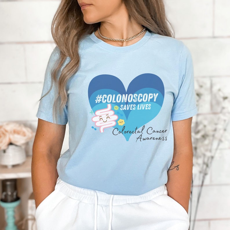Colon Cancer Awareness Tshirt Gift Idea Colon Cancer Colon - Etsy