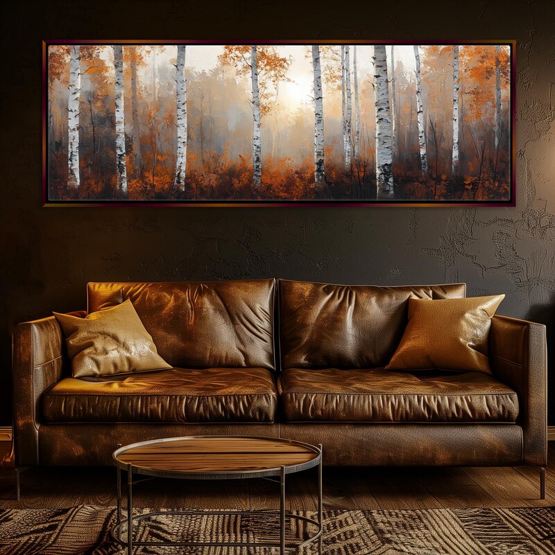 Birch Trees Wall Art - Etsy