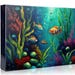 Fish Canvas Art, Sea Life Canvas, Underwater Painting Reproduction ...