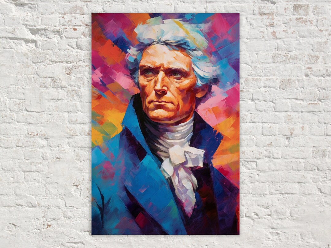Thomas Jefferson Legacy: Historical Leader Art, Print on Gallery ...