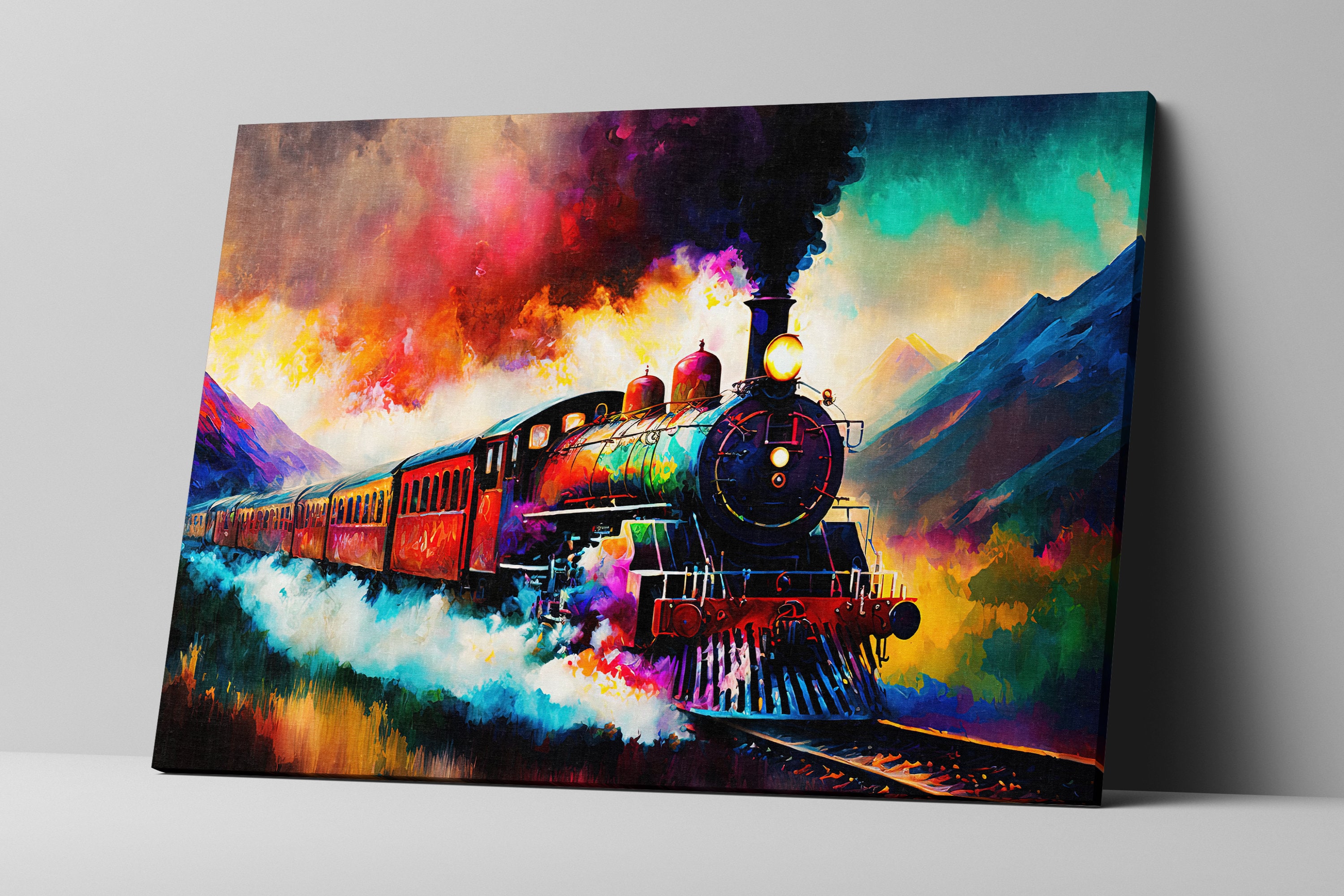Train Painting
